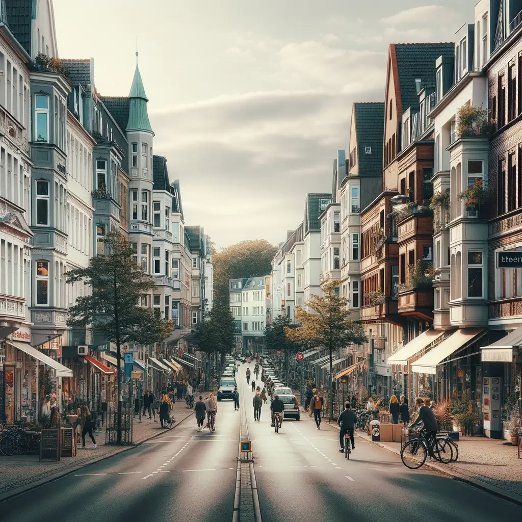 Wohnanlage Scharnhorststraße in der Stadt Münster - Studentenwohnheim ...